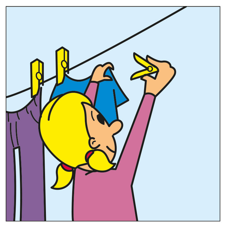 Download Free Color Pictograms | Pictogram series with girl