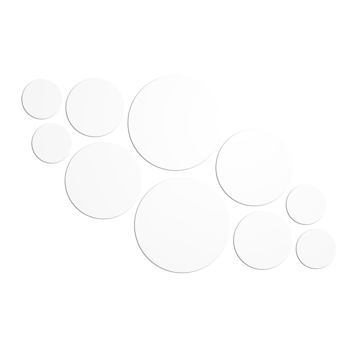 Element Flex Circles in white mix 10-pack from Trendform