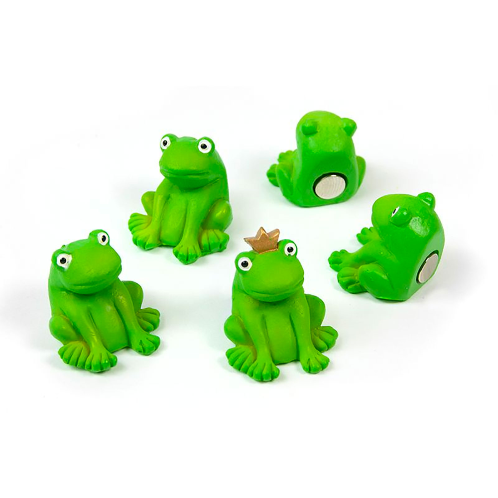 Fun FROG magnets, 5 pack - Fridge magnets - From Trendform