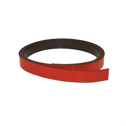 Magnetic foil, Red 10 mm. x 1 m. | MB-10 Red foil