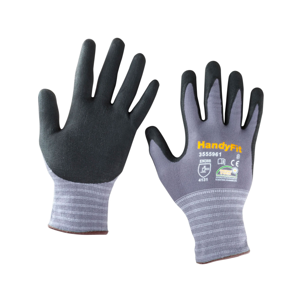 Work Gloves, HandyFit size L/9 | Large working gloves in eco-tex