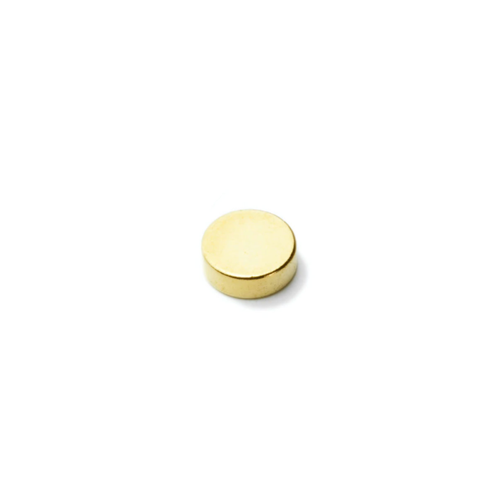 Need strong gold magnets? Power magnet, Disc 16x2 mm.